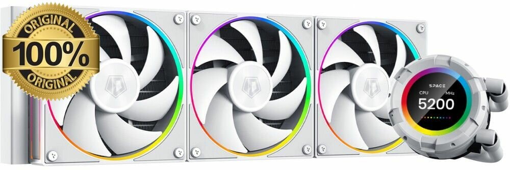 Система водяного охлаждения для ПК ID-Cooling SL360 WHITE