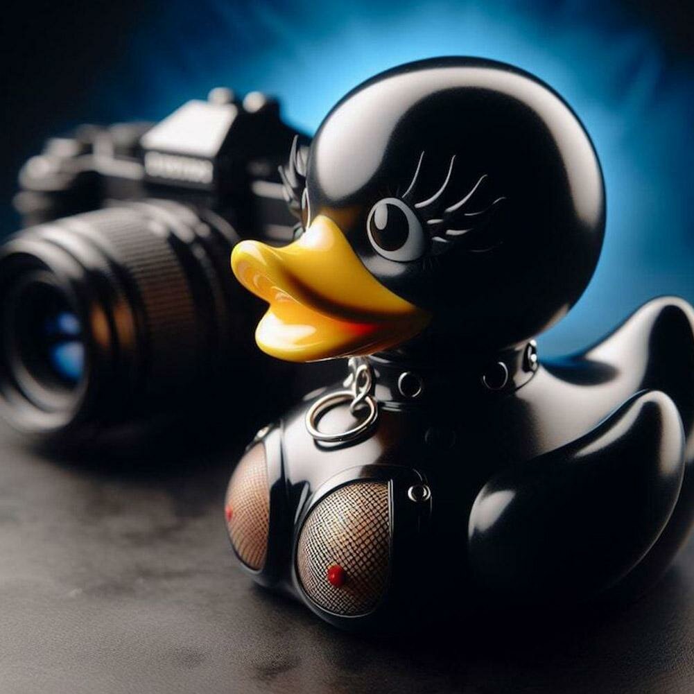 Фигурка утки, Модель утки серии Duckieville Duck 8*6*7,5 см