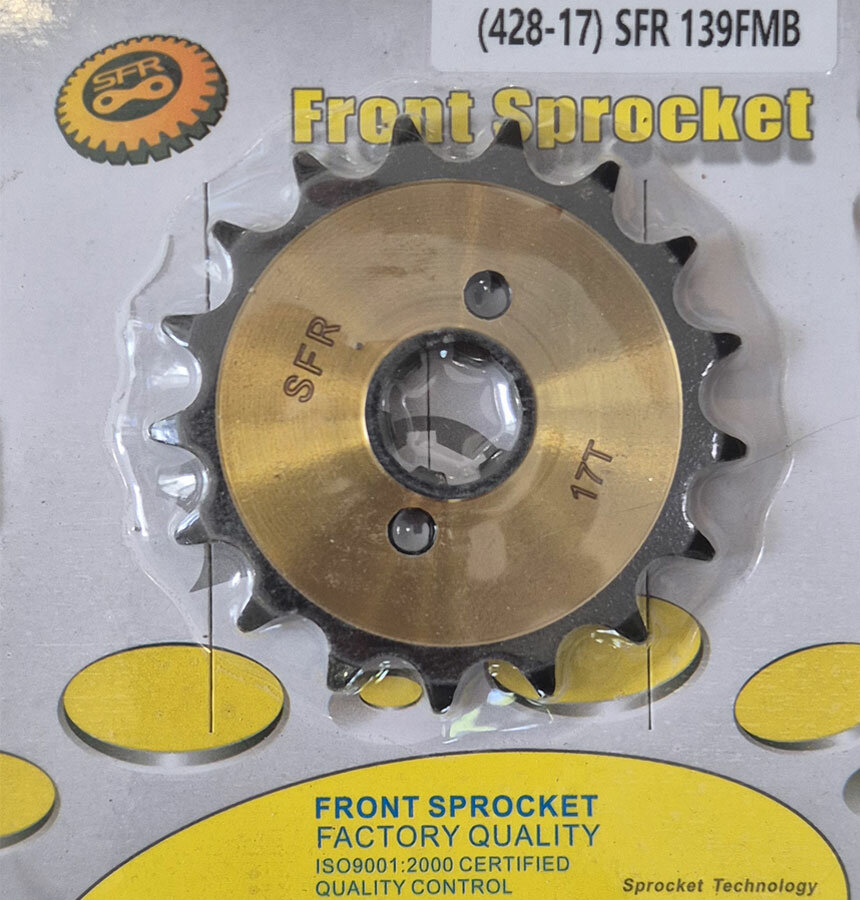 Звезда ведущая SFR (428-17) GOLD 139FMB