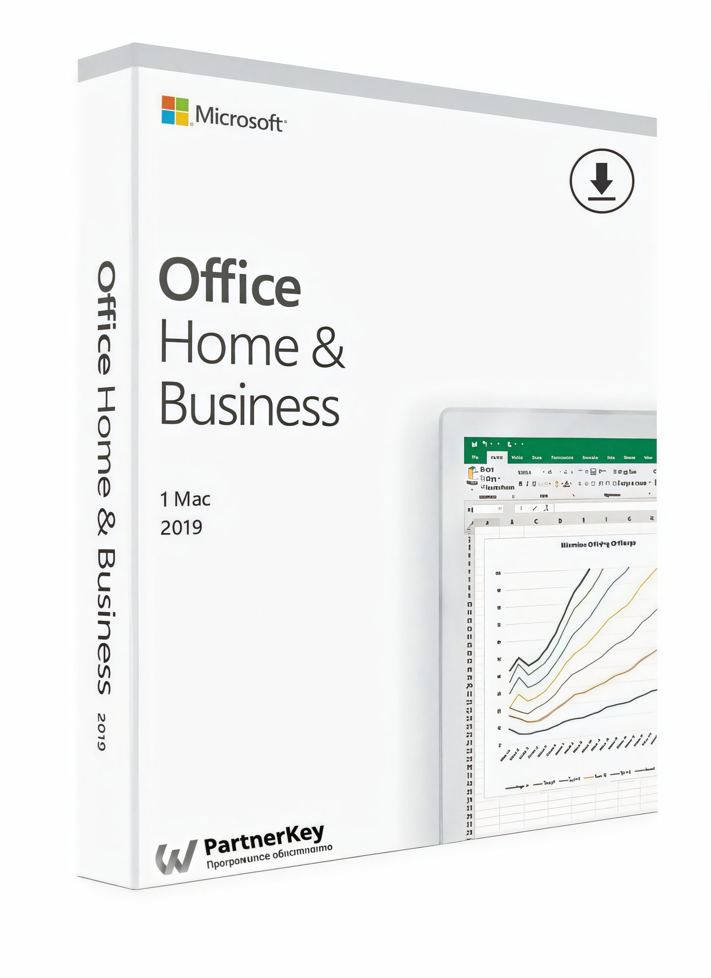 Ключ активации Microsoft Office 2019 Home and Business for MacOS, для Дома и Бизнеса. Бессрочный, с привязкой