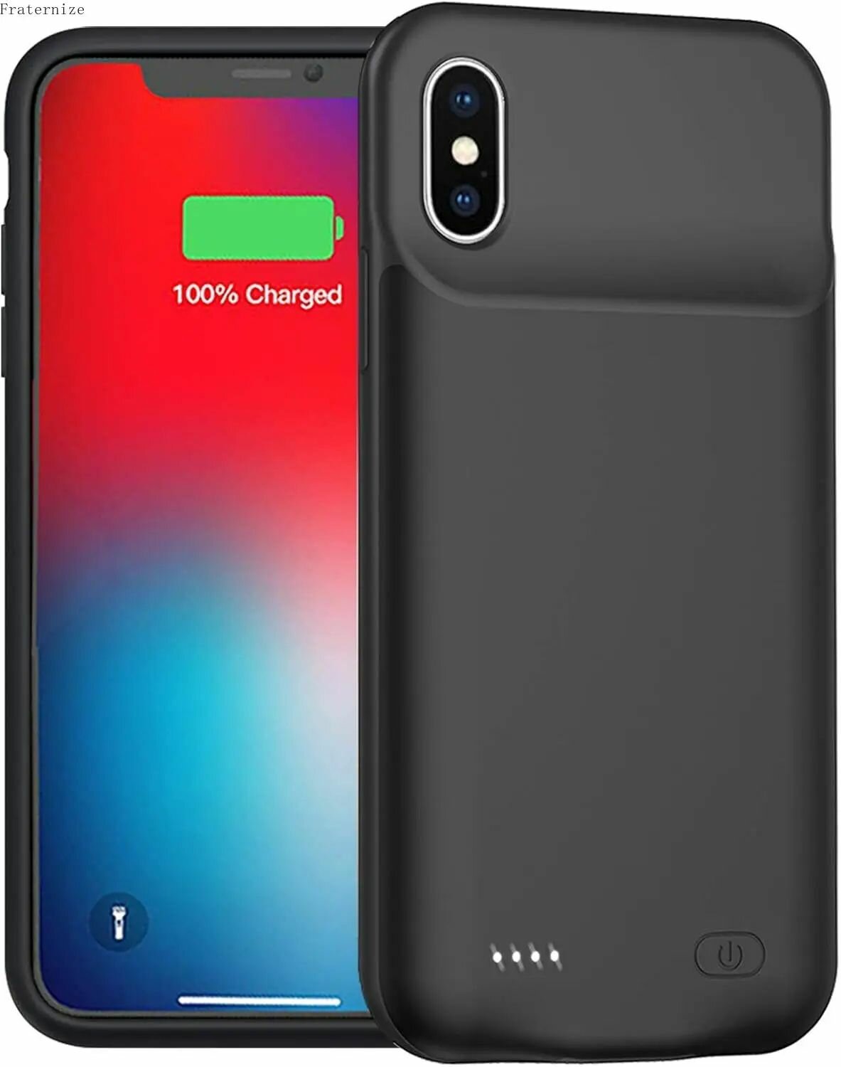 7000mAh чехол аккумулятор для iPhone XS Max Внешний зарядное устройство power Bank противоударный-ROMIKY