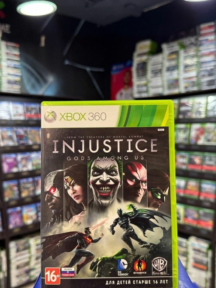 Игра Injustice (Xbox 360) (Box)