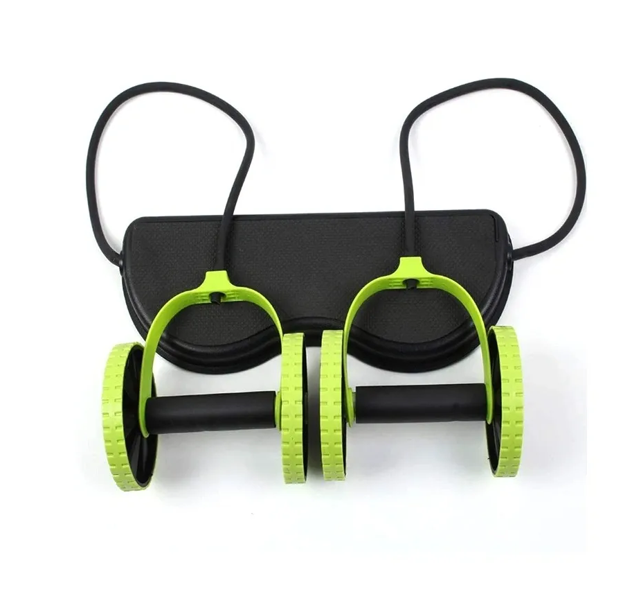 Ролик для пресса, универсальный тренажер эспандер Revoflex Xtreme.