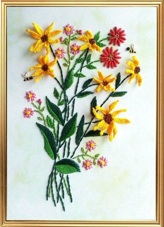 Вышивальная мозаика Рудбекия 3009ЦВ