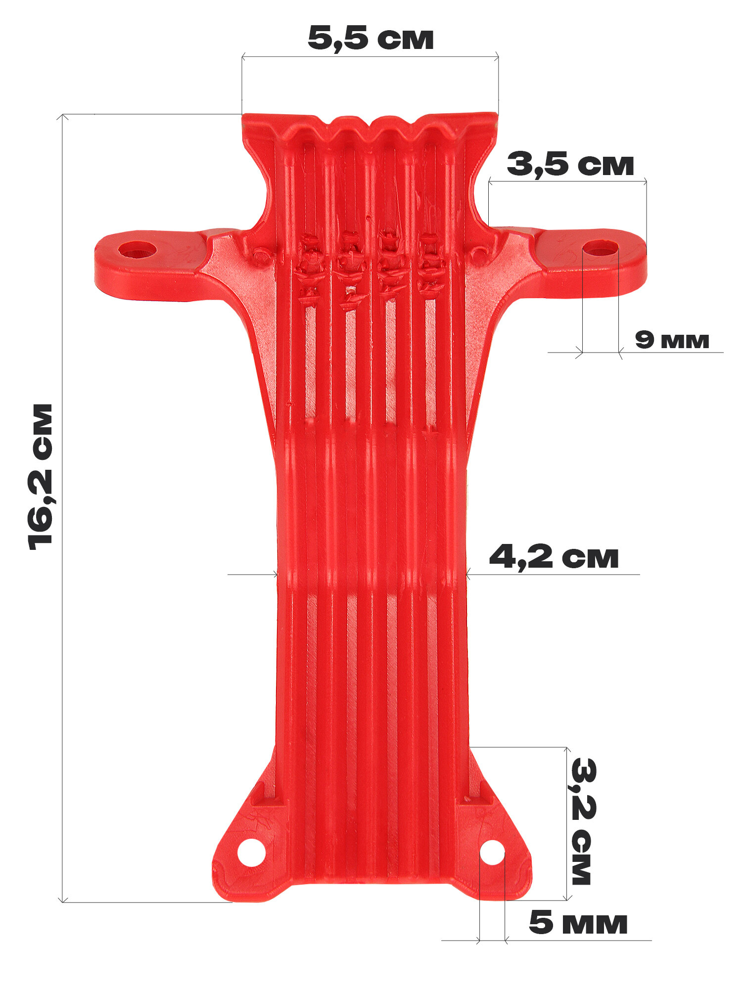 Защита рулевого механизма для детского трехколесного самоката, защитная накладка на деку, пластик