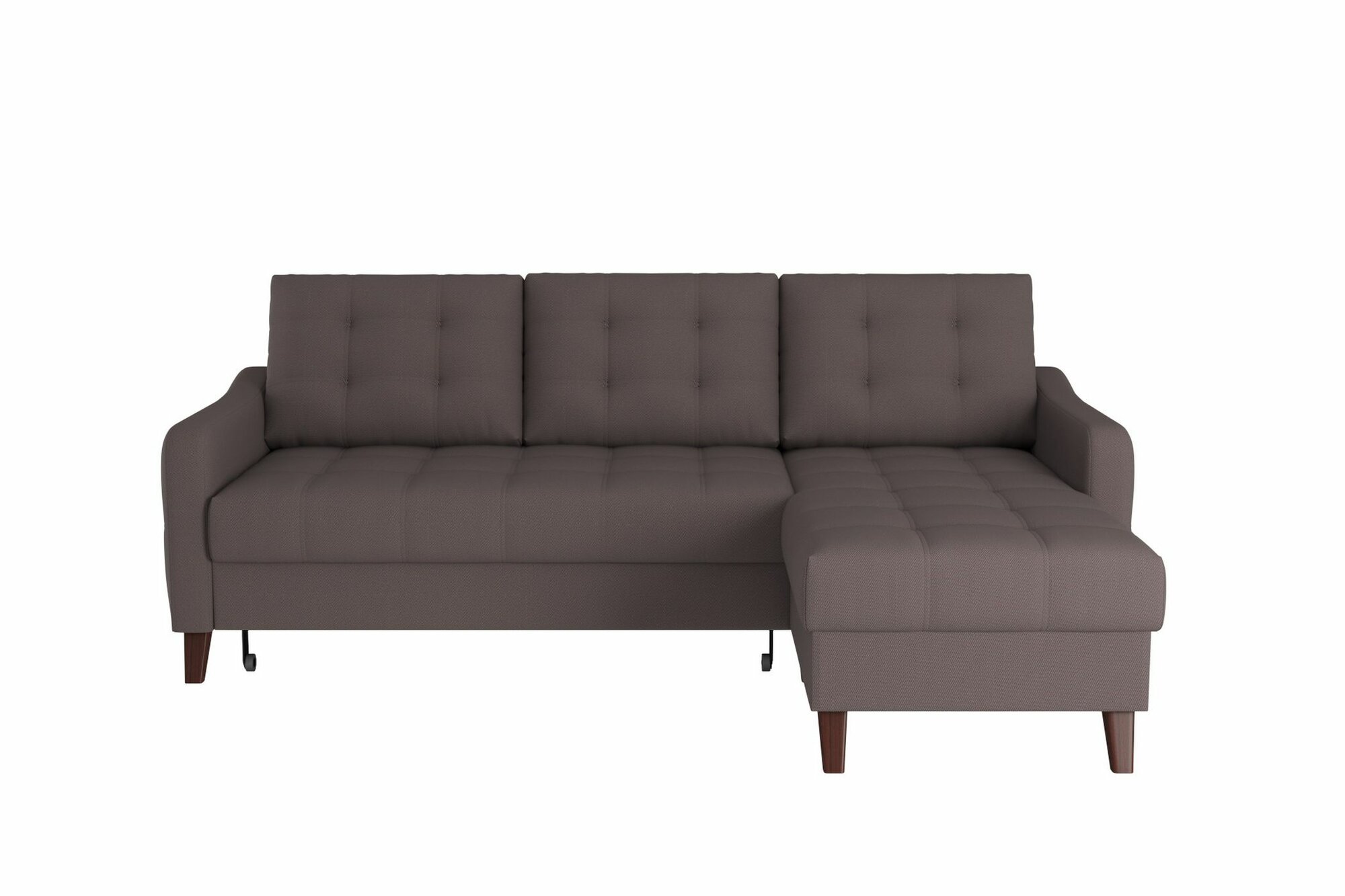 Диван-кровать угловой Сильва Римини 1 2-1пф(1пф-2т) СК Велюр Real 14 А