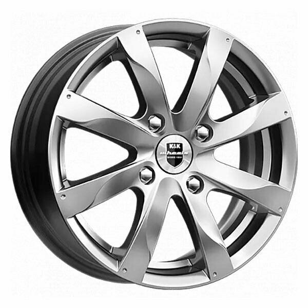 Колесный диск K&K Джемини 5.5x14 4x100 ET39 D67.1 Дарк платинум