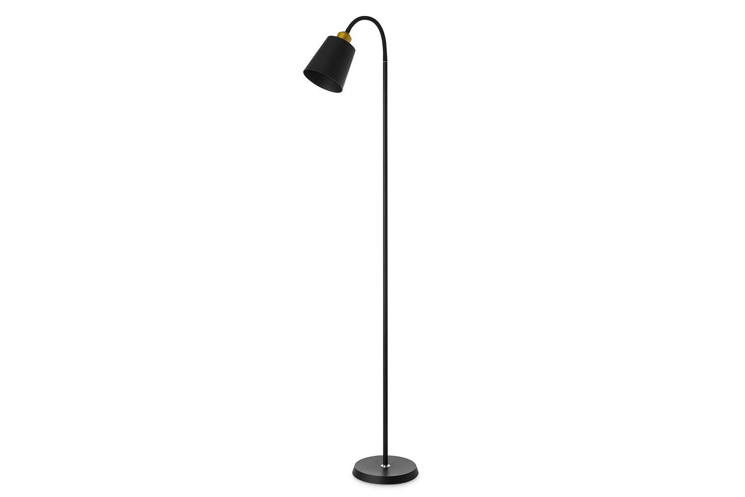 Торшер HOFF Onyx MLM, 33x176x33 см, общая мощность 60 вт, цвет чёрный