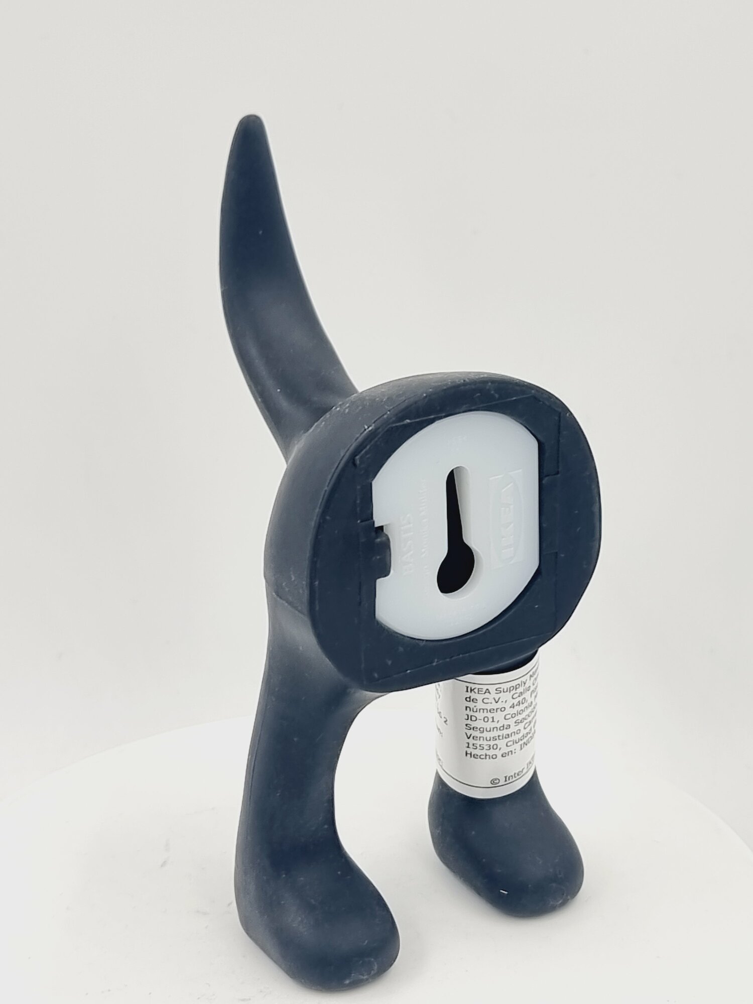 Крючок BASTIS IKEA собачий хвост, черный 12 см (из Финляндии)