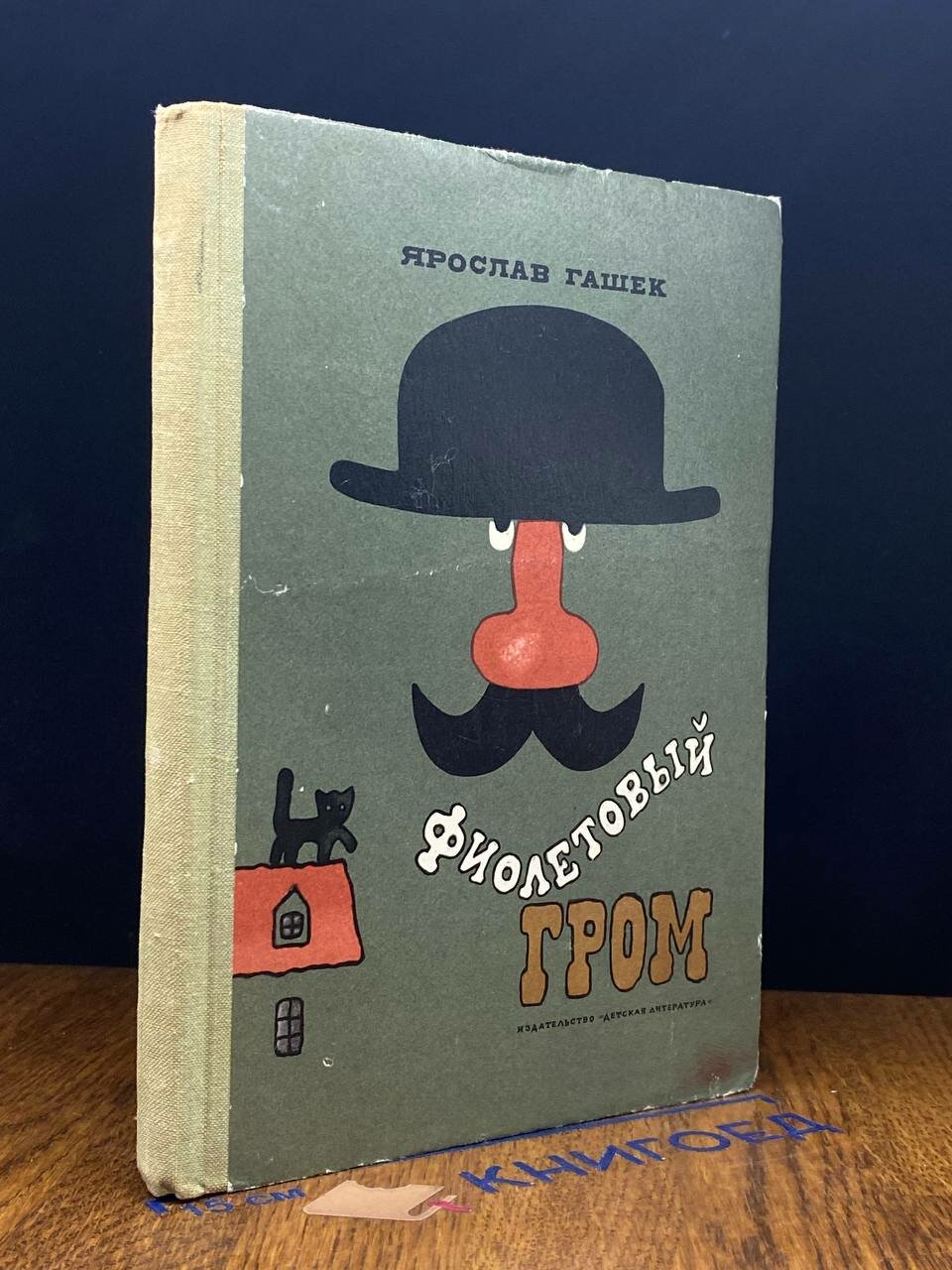 Книга. Фиолетовый гром 1974 (2043794051269)