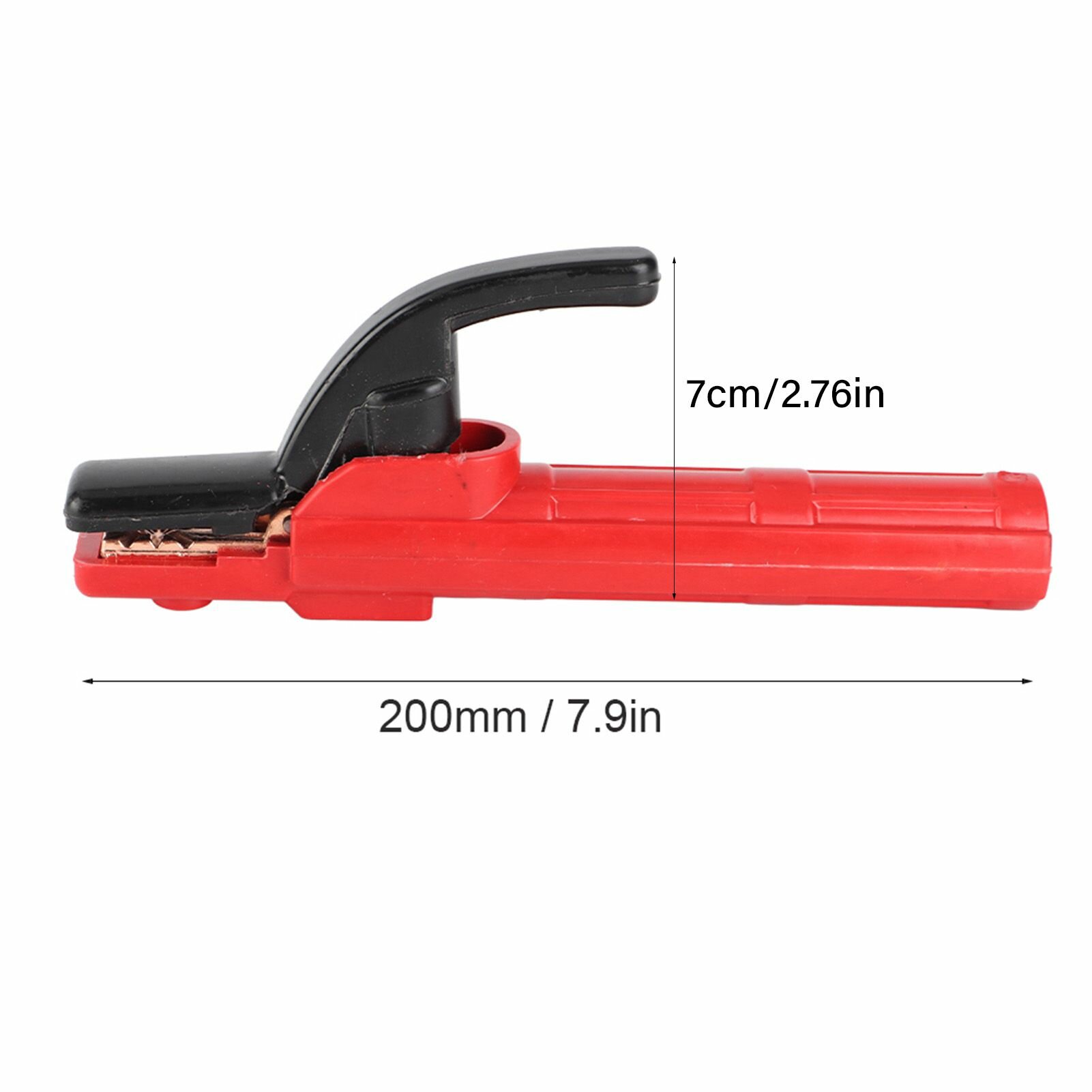 Зажим для электрода, медная изолированная ручка, держатель сварочного стержня, инструмент для ремонта сварщика