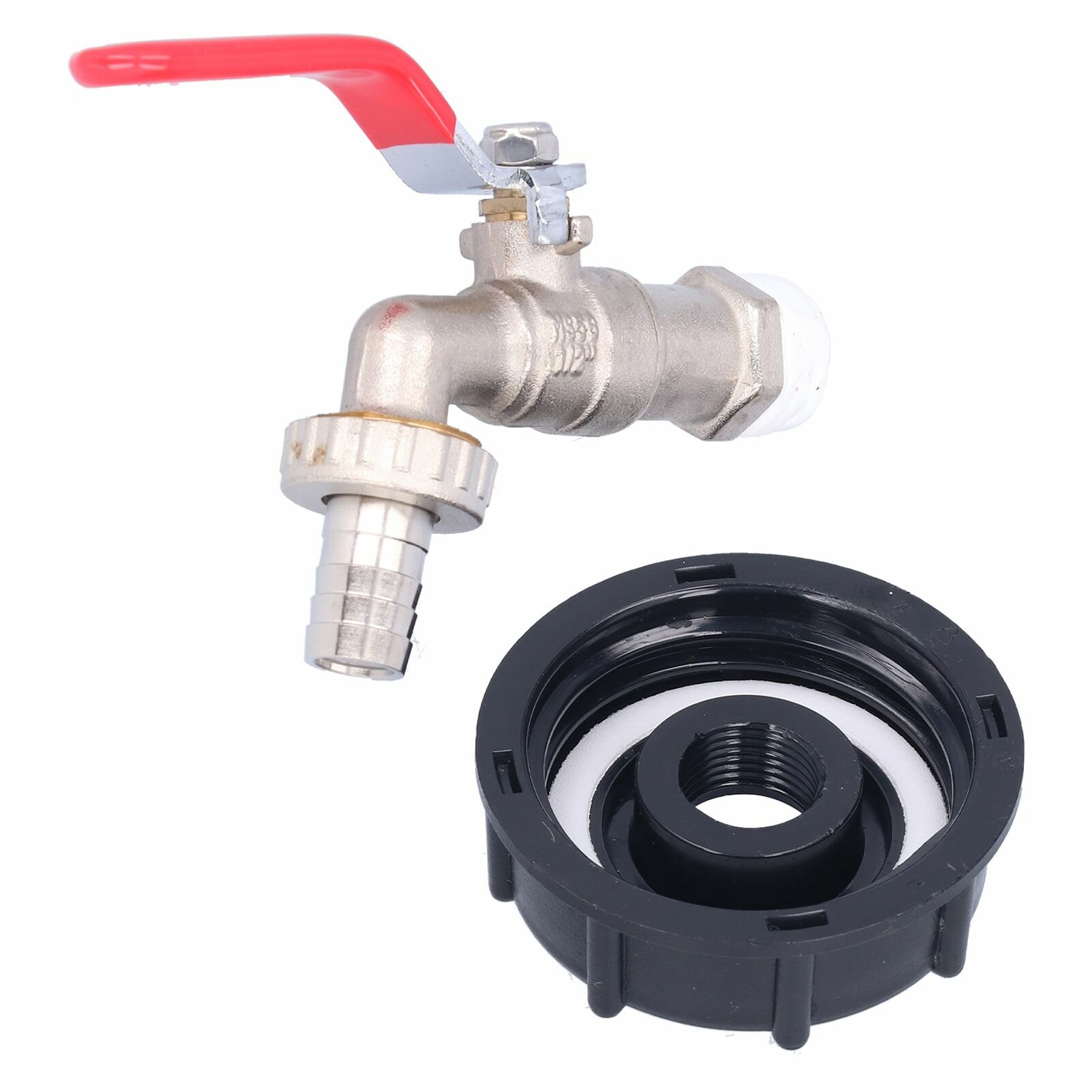 Латунный кран для бочки IBC 1/2 дюйма