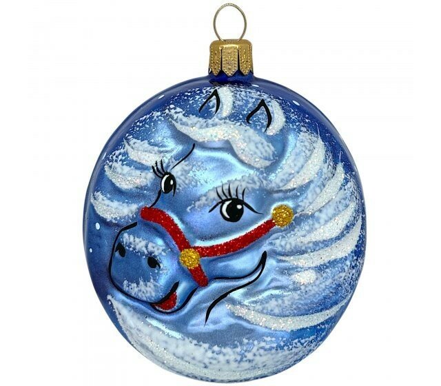 Игрушка на елку Зодиак "Лошадка"