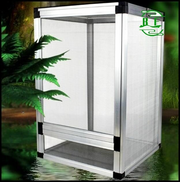 Террариум для рептилий, клетка, геккона эублефара, змеи, ящерицы, улитки, универсальный,23*23*33cm-FB