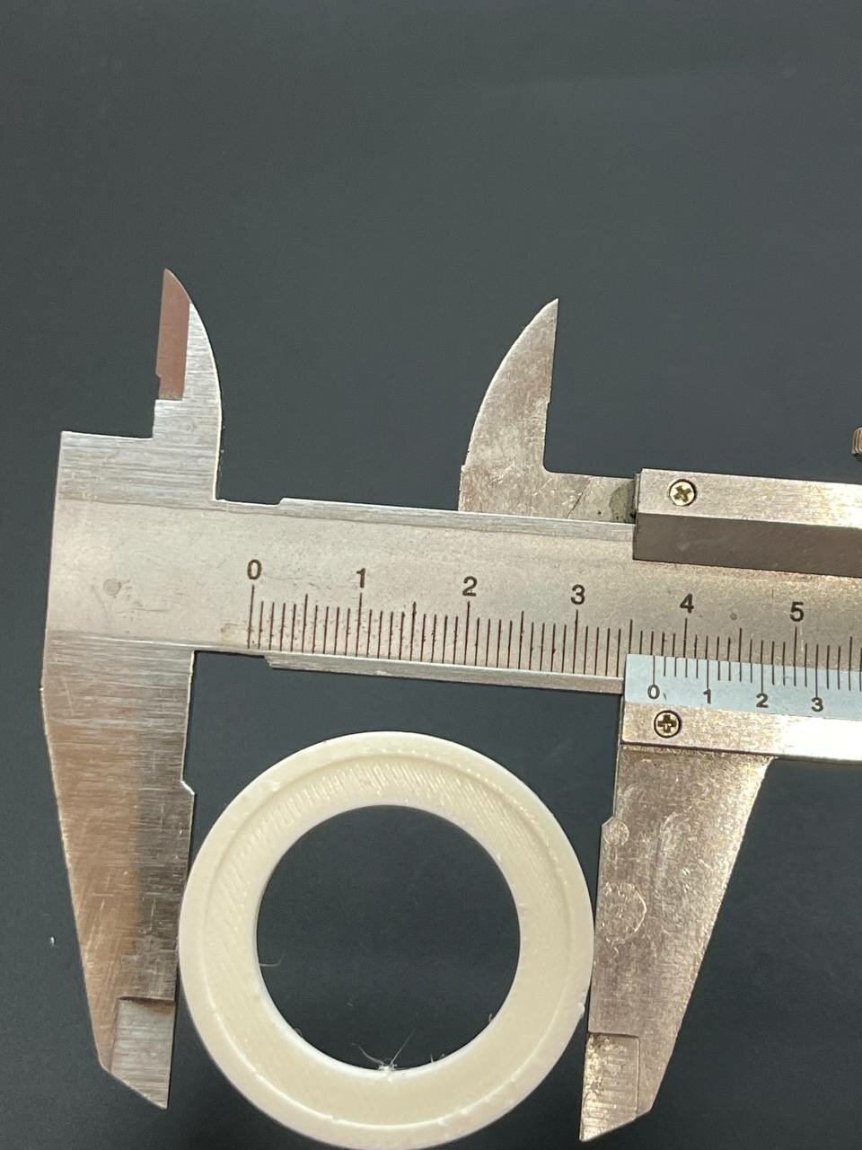 Кольцо, втулка, прокладка шнека мясорубки совместимо с Аксион цвет белый