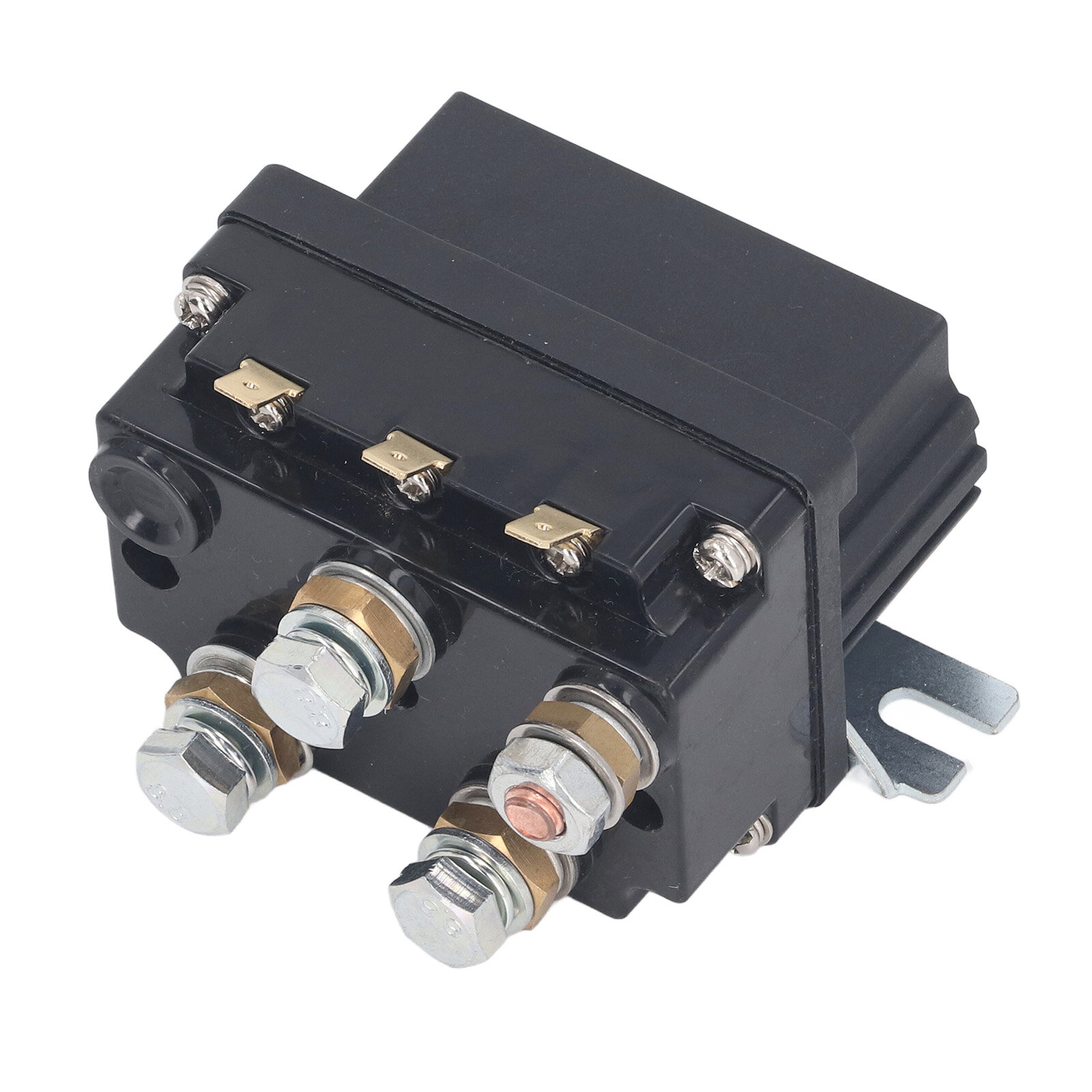 Реле лебедки 12 В 500 А, высокая мощность, водонепроницаемость, низкое энергопотребление, электрическое реле лебедки для ATV, снегохода, гольф-кара