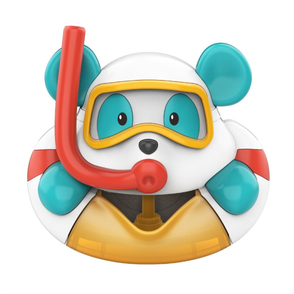 Игрушка для ванны: милый медвежонок, генератор пены для ванны, машина для пены для ванны с музыкой, детские игрушки для ванны, подарки для детей, девочек и мальчиков.