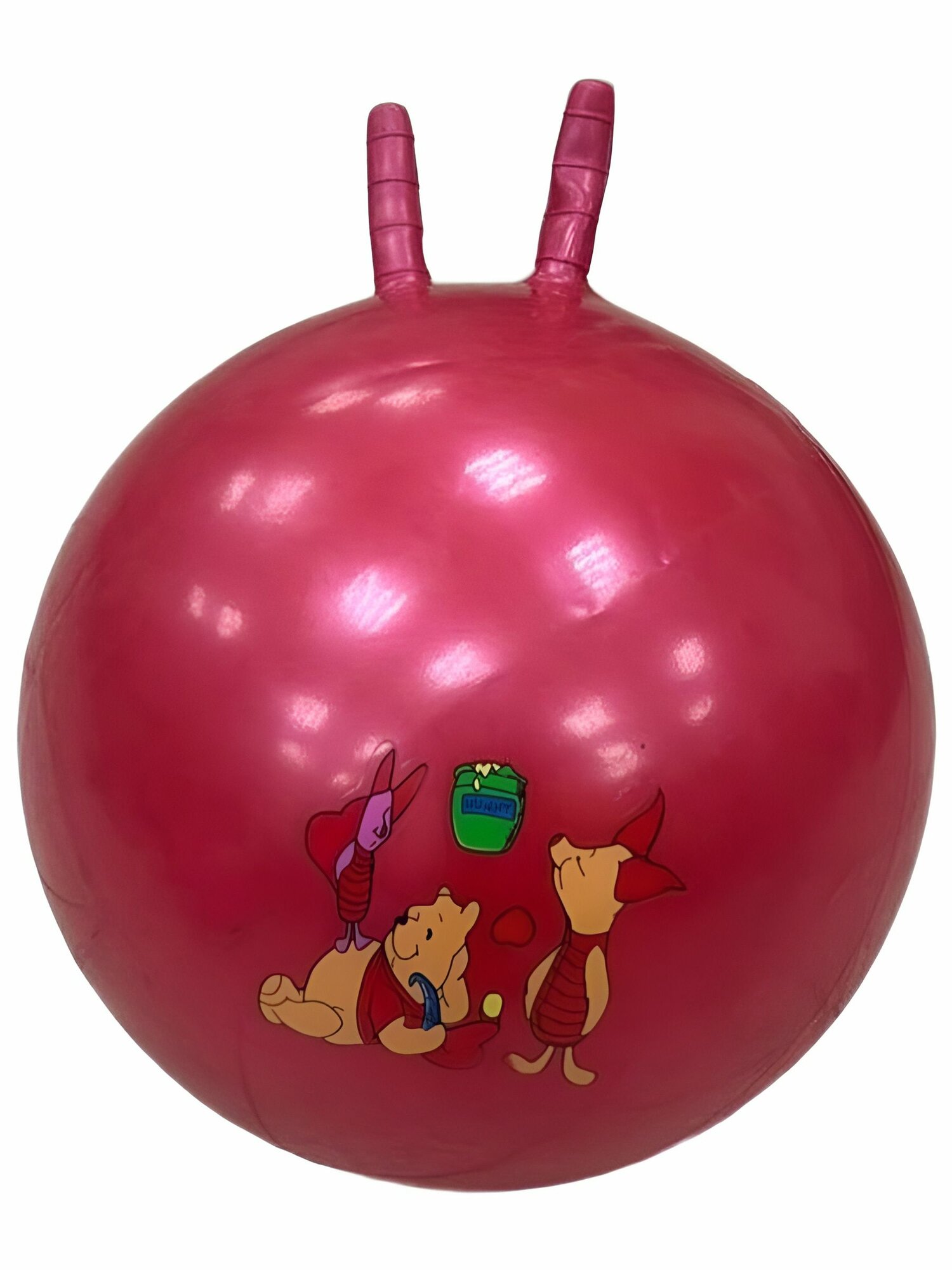 Мяч попрыгун с рожками 40см