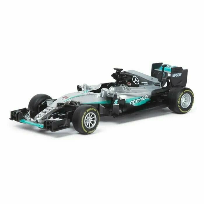 Металлическая коллекционная модель "Burago" болида Формулы-1 Mercedes W07 №44(пилот Льюис Хэмилтон) DragonModel