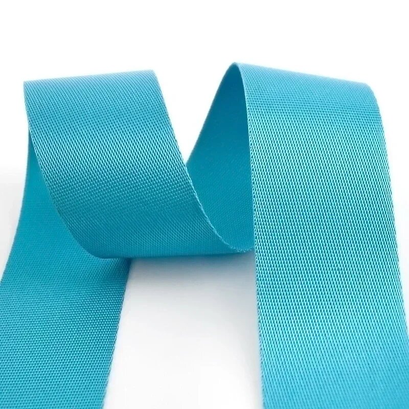 Meetee нейлоновая лента 20/25/32/38/50 мм Синий, RD113-LakeBlue, 20mm