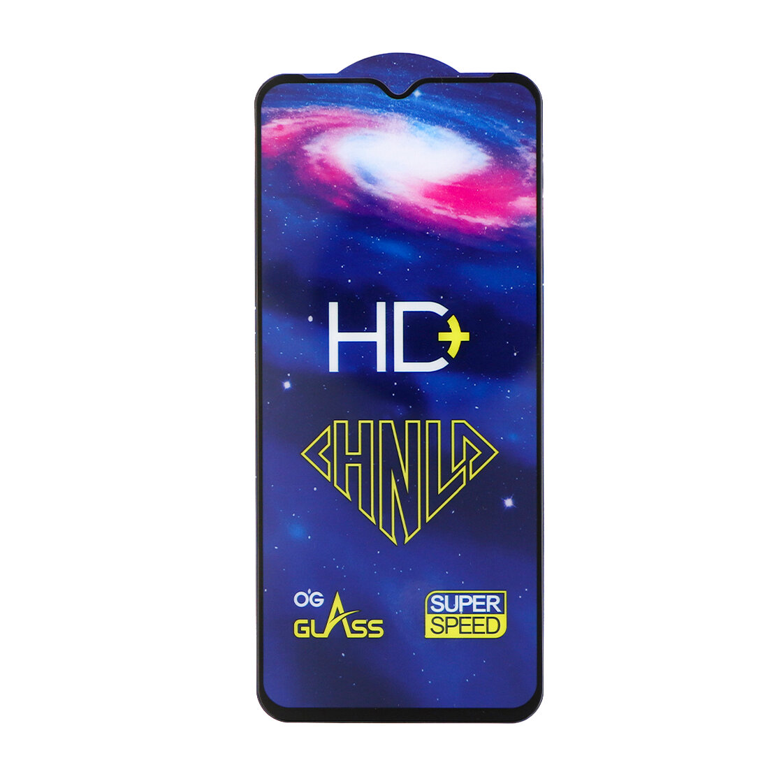 Защитное стекло на Honor X6b, HD, прозрачное с черной рамкой, X-CASE