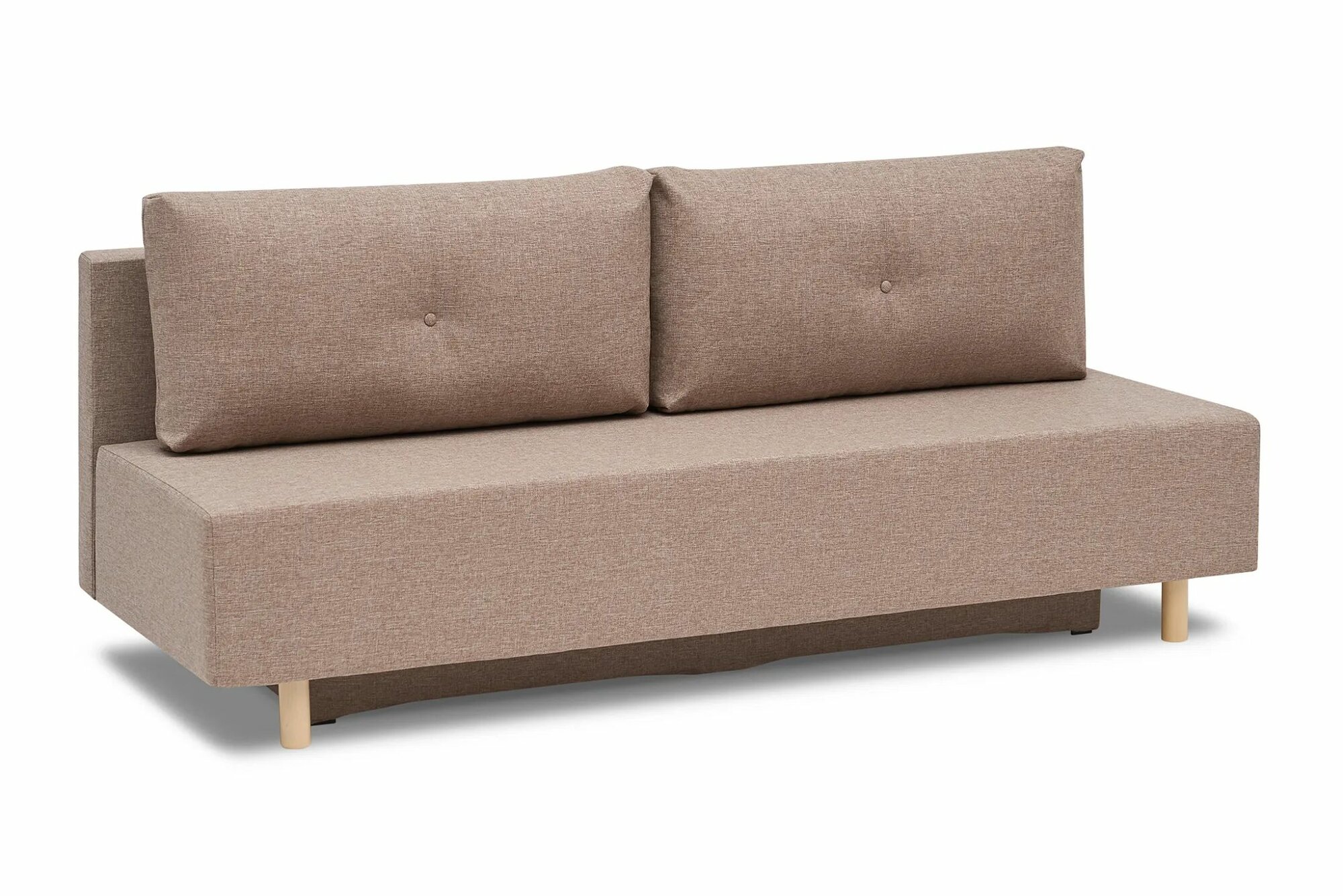 Диван "Уют" бежевый, раскладной, механизм Еврокнижка, 194х78х85 см