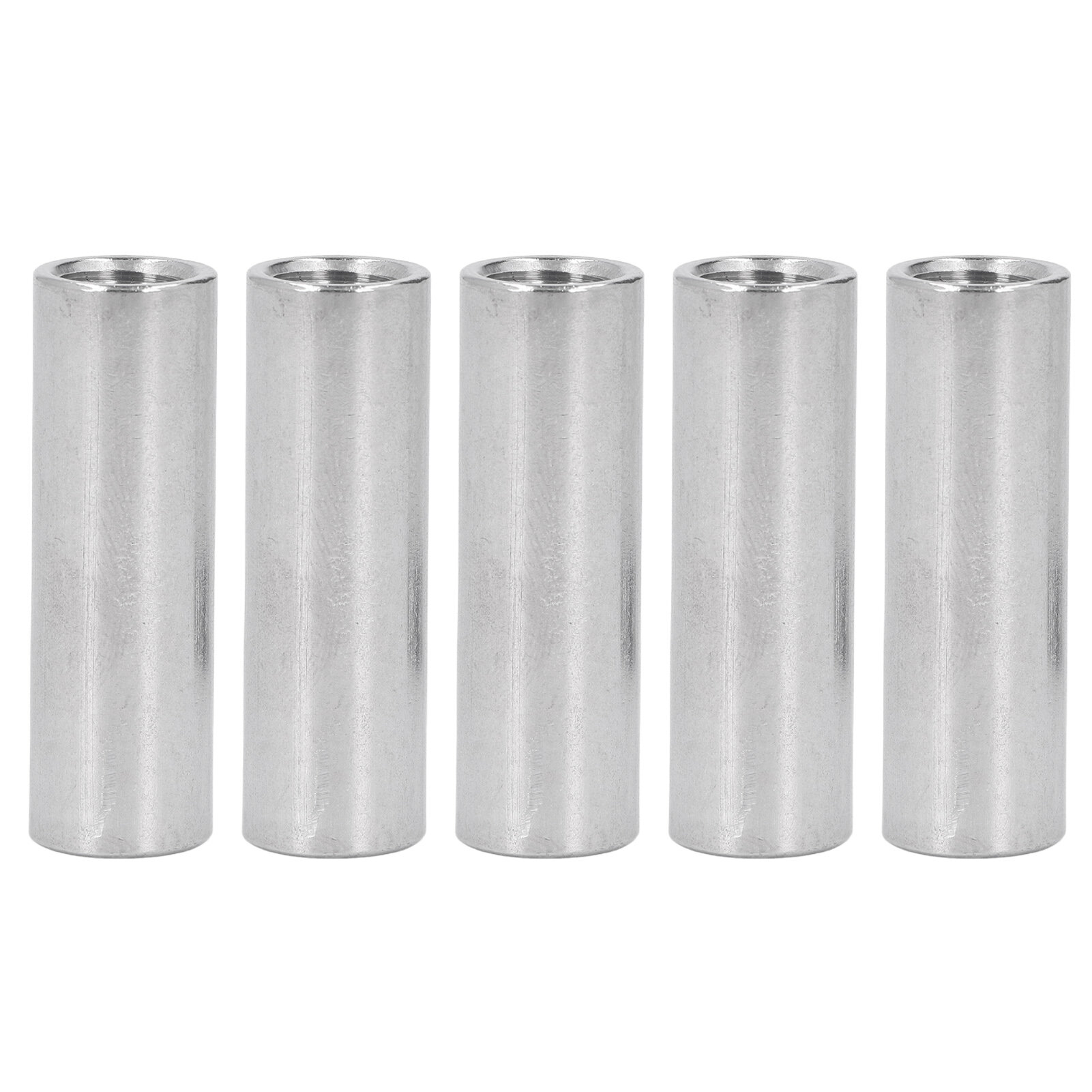 Шт. цилиндрических соединительных гаек M12 из нержавеющей стали 304 с внутренней резьбой, круглые соединительные гайки