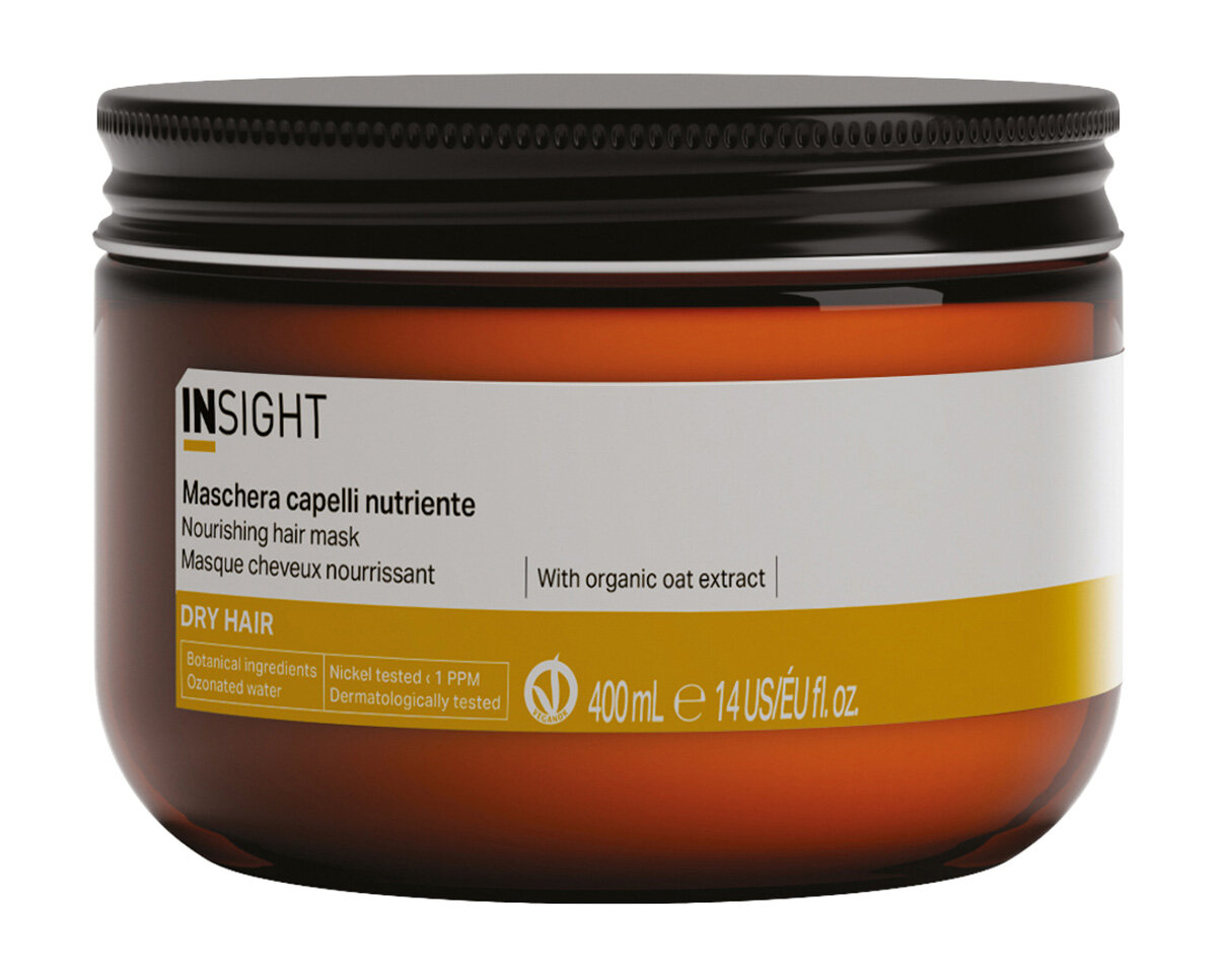 INSIGHT Dry Hair Маска для сухих волос для увлажнения и питания, 400 мл