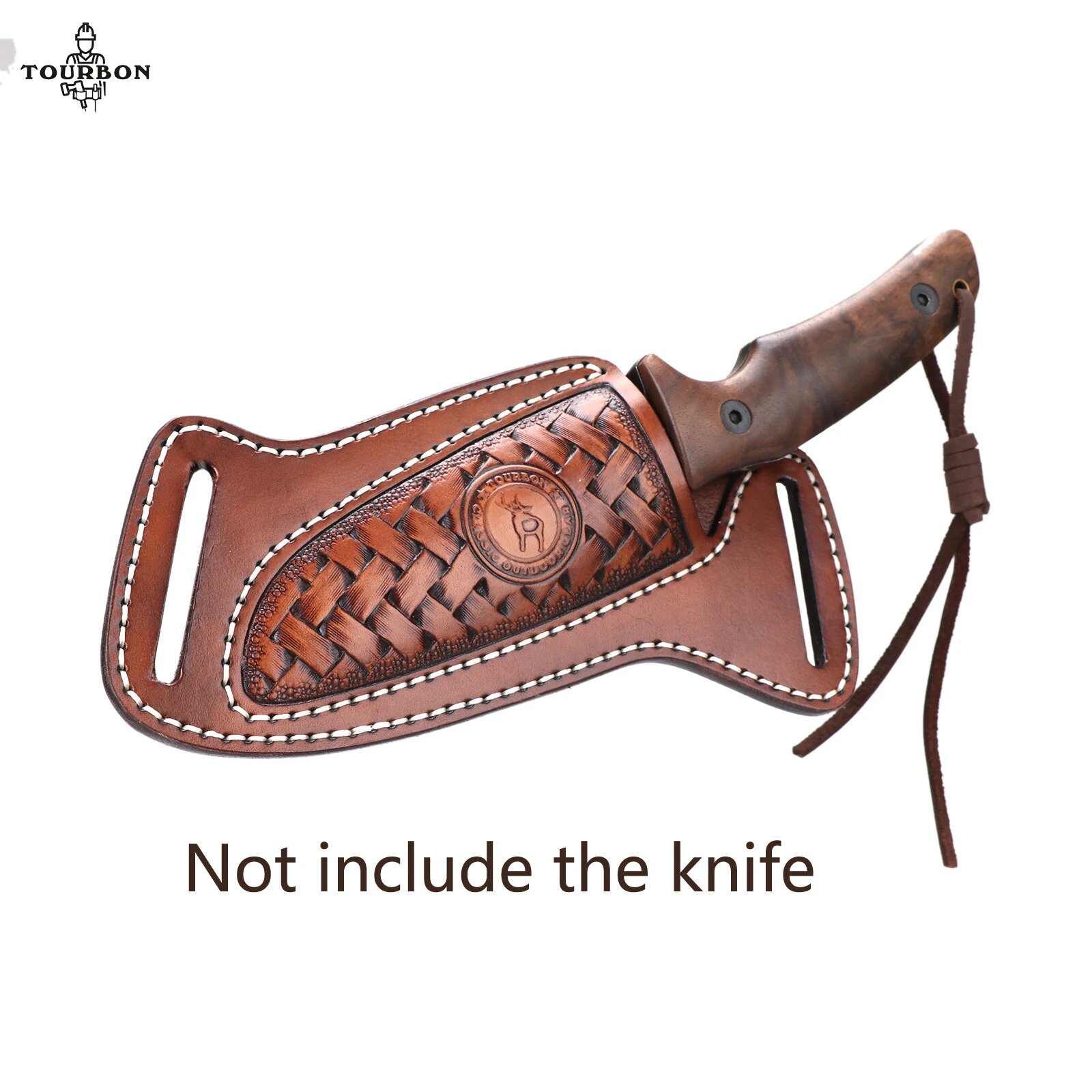 Tourbon кожаная сумка для ножа