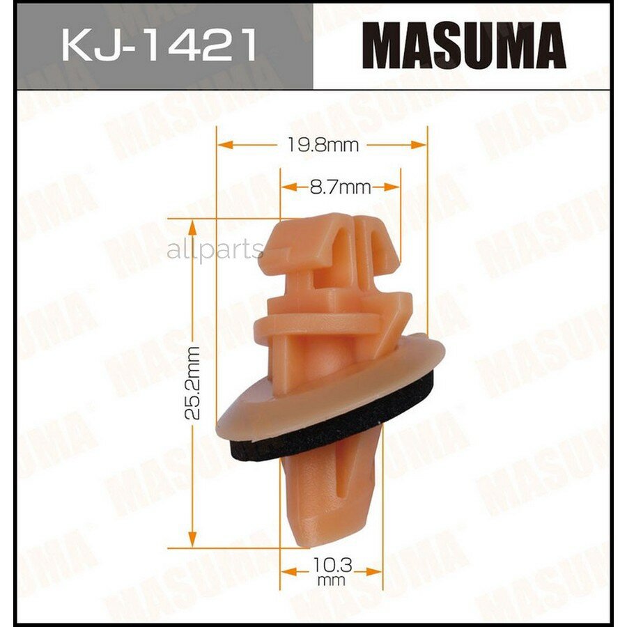 MASUMA KJ1421 клипса