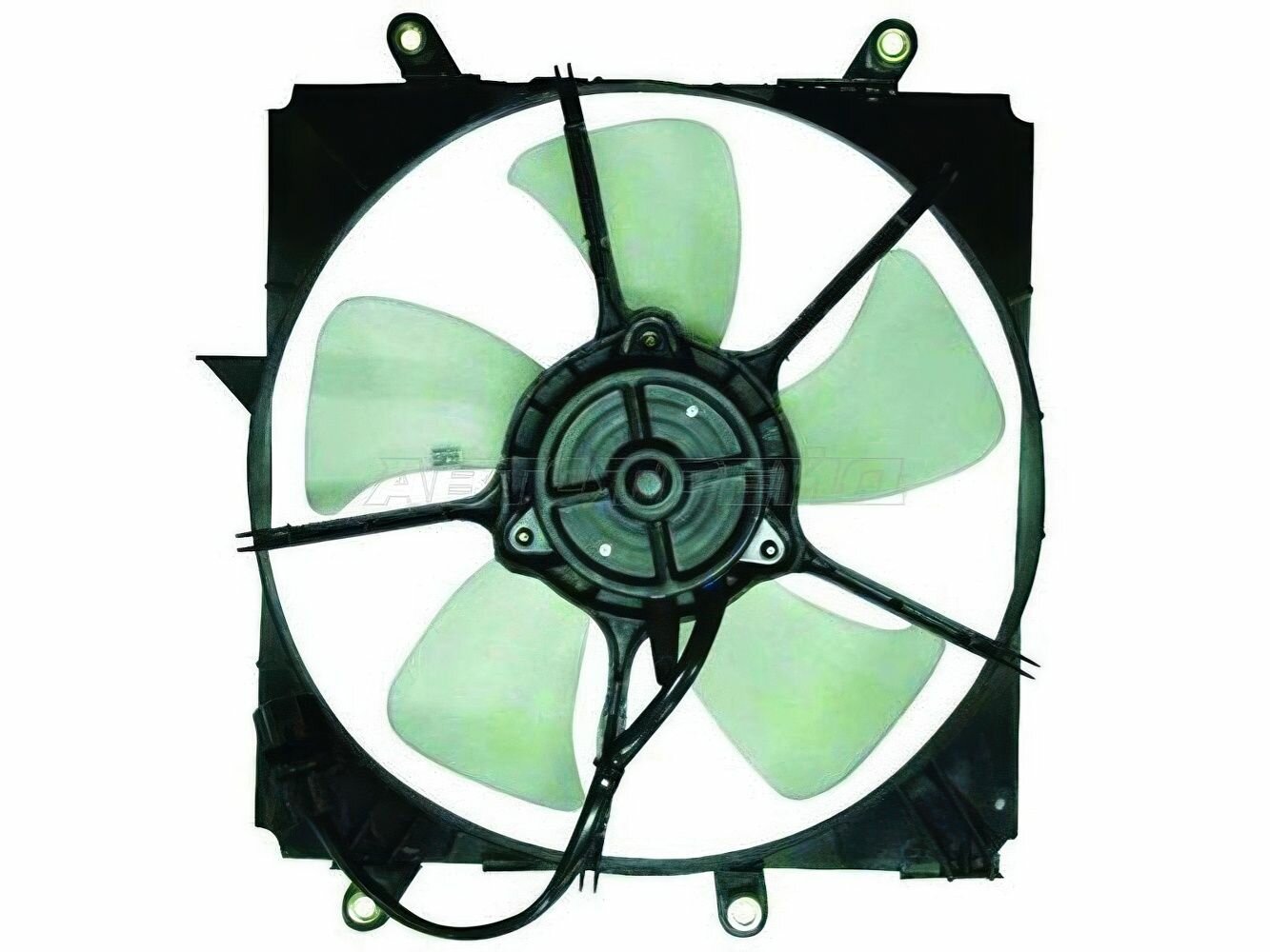 Диффузор радиатора в сборе с вентилятором для Тойота Авенсис, Калдина, Камри, Карина, Корона арт STTY452010 SAT