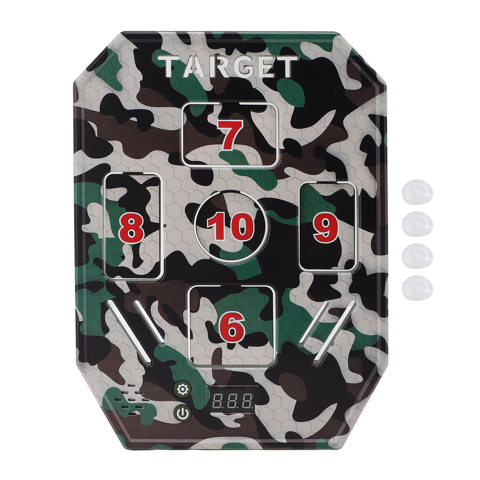 Детская Электронная Мишень с Автосбросом, Звуковыми Эффектами для Тренировки в Помещении и на Открыт