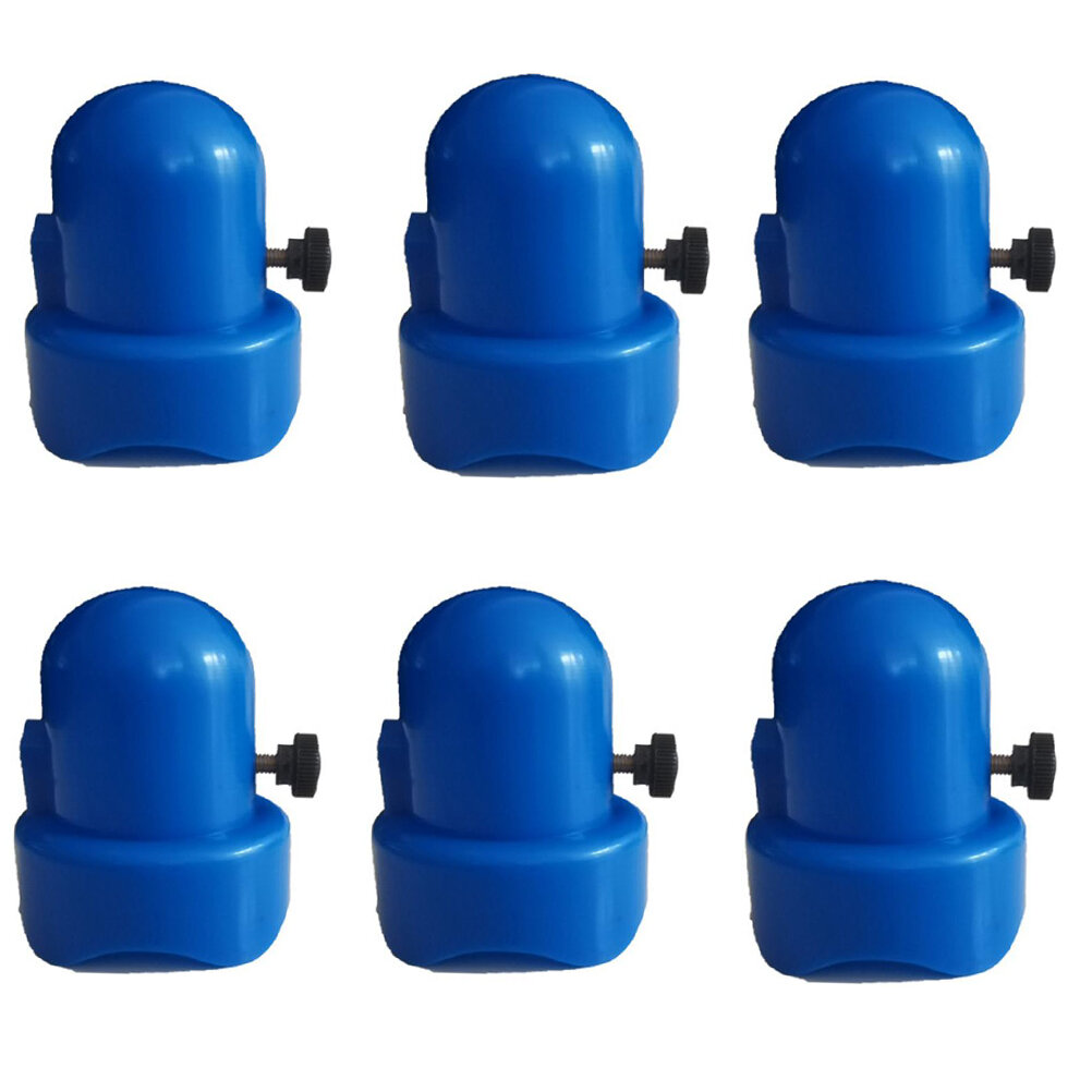 Запасные части для крепления стойки ограждения батута с винтовым зажимом.