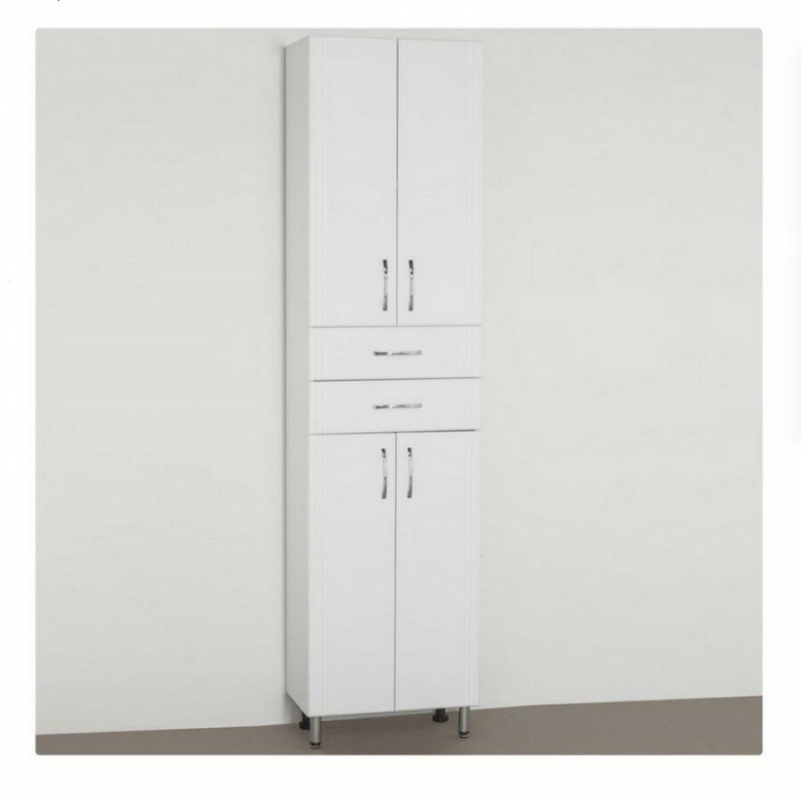 Пенал Эко Стандарт 48 белый 2 ящика