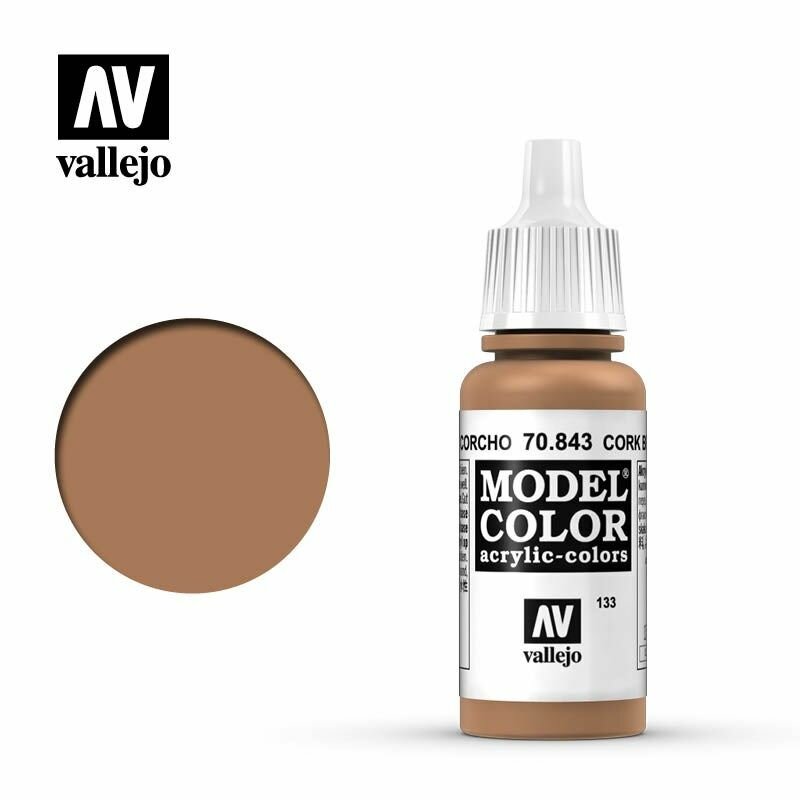 Краска Model Color - Cork Brown 18 ml Vallejo 70843