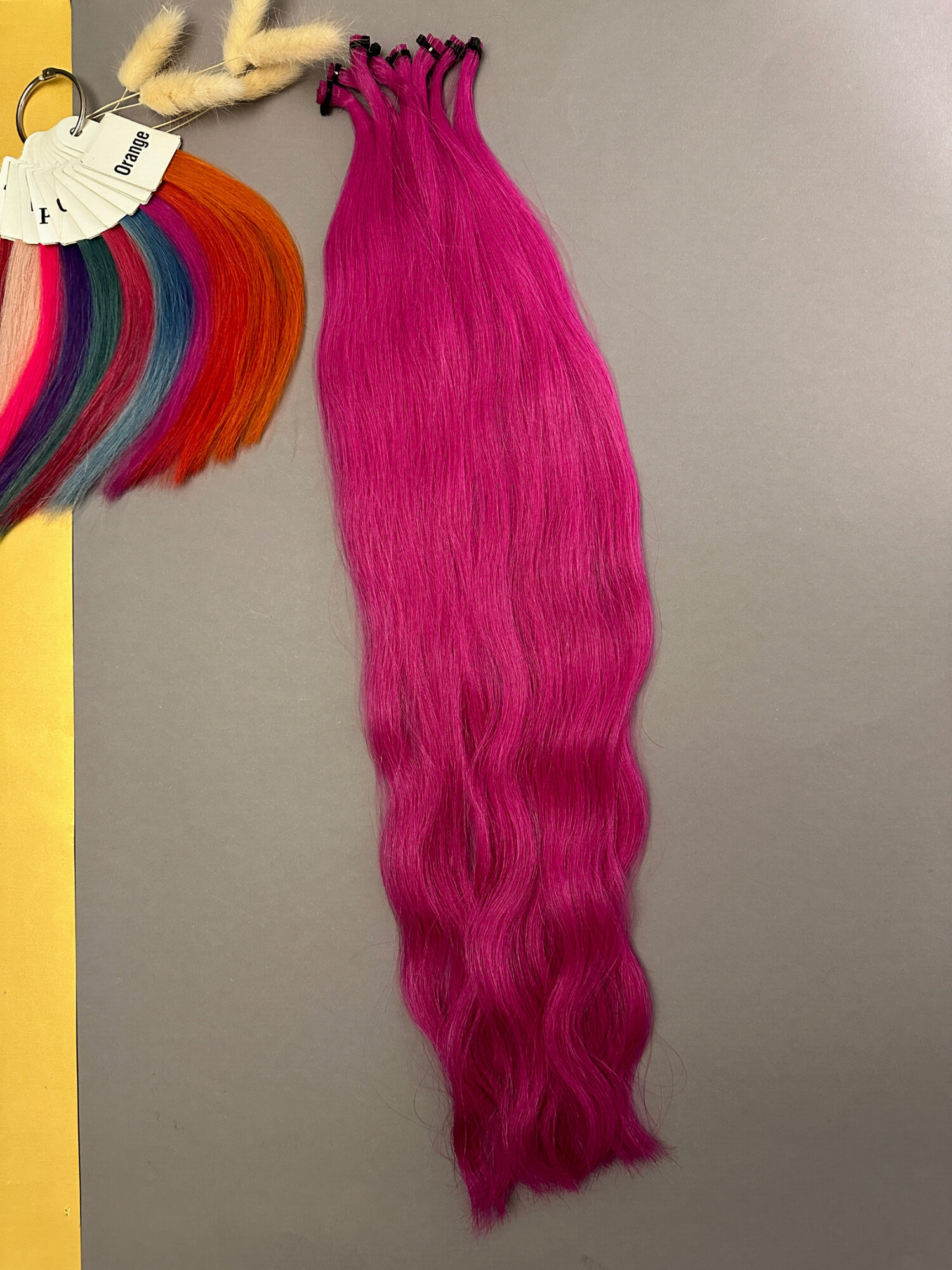 Волосы славянские Belli Capelli на классической капсуле оттенок violet 50см ( 10 капсул)