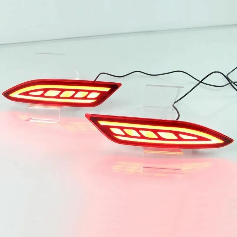 Вставки в бампер светодиодные, Светодиодная, 2 шт, арт. Honda HR-V Vezel 2015-2018