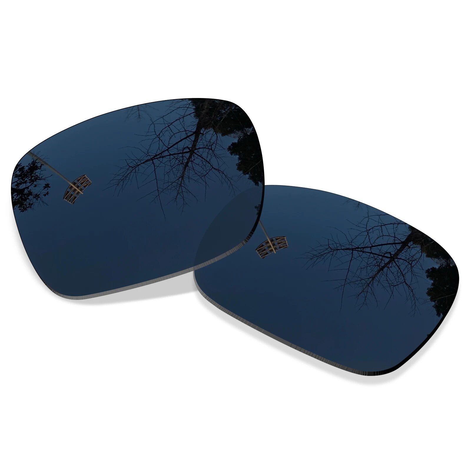 Запасные линзы Bwake POLARIZED для Oakley Holbrook Black, Темно-синий