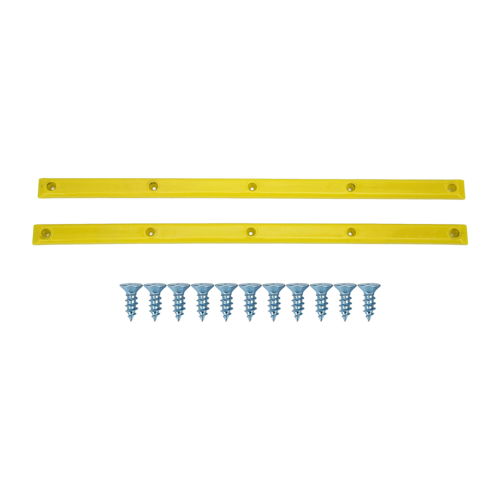 Рельсы из Ребристых Костей, Износостойкие, Прочные, Стабильные, Гибкие, Глянцевые Рельсы, для Лонгбординга, Ribs Bones, Yellow