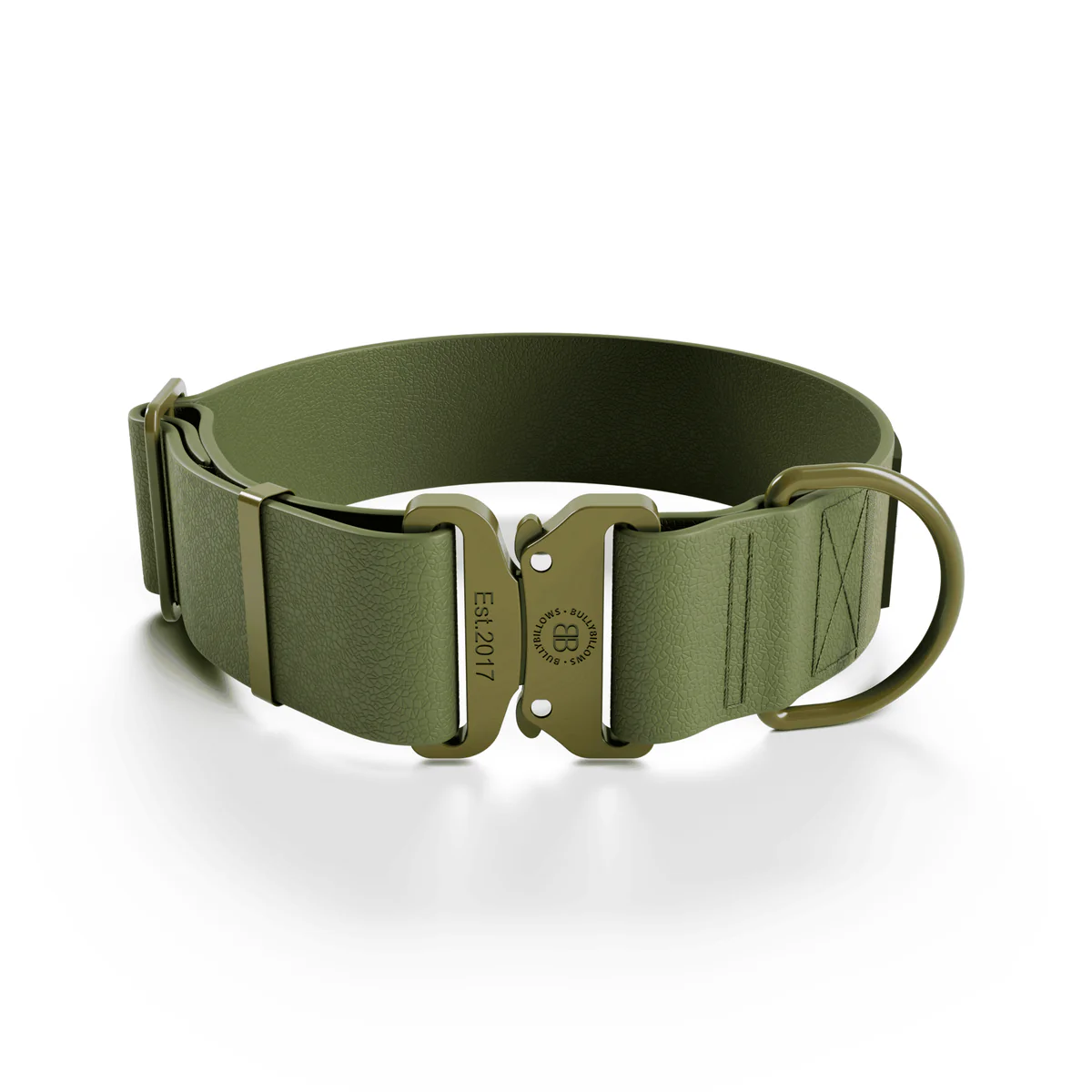 Ошейник Billowthane Combat KHAKI 5 см BullyBillows (хаки / L)