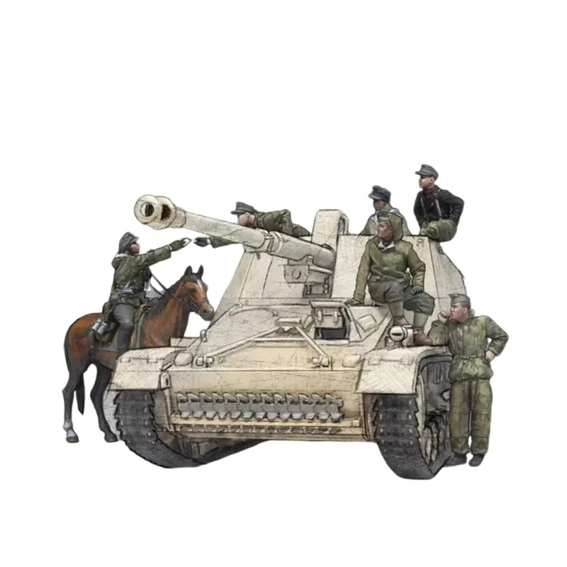 Набор для сборки моделей MEEKLION MODEL 1/35 немецкие танкисты и рыцари