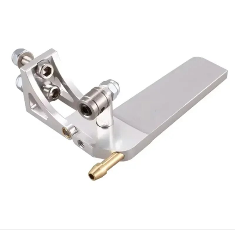 Металлический руль для RC лодки 52 мм Silvery