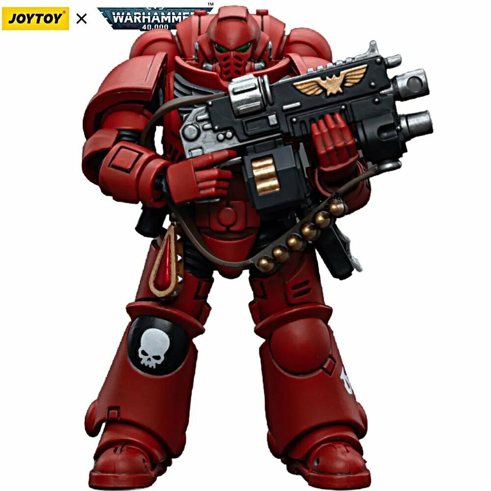 Подвижная фигурка Warhammer 40000 JOYTOY 1/18 Blood Angels Intercessors