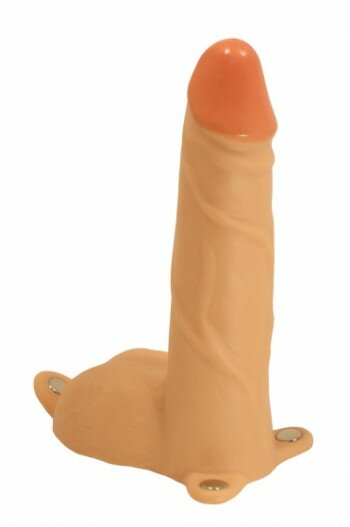 Фаллопротез реалистичный Le Desir с вибрацией длина 17 см диаметр до 4.5 см телесный цвет ПВХ