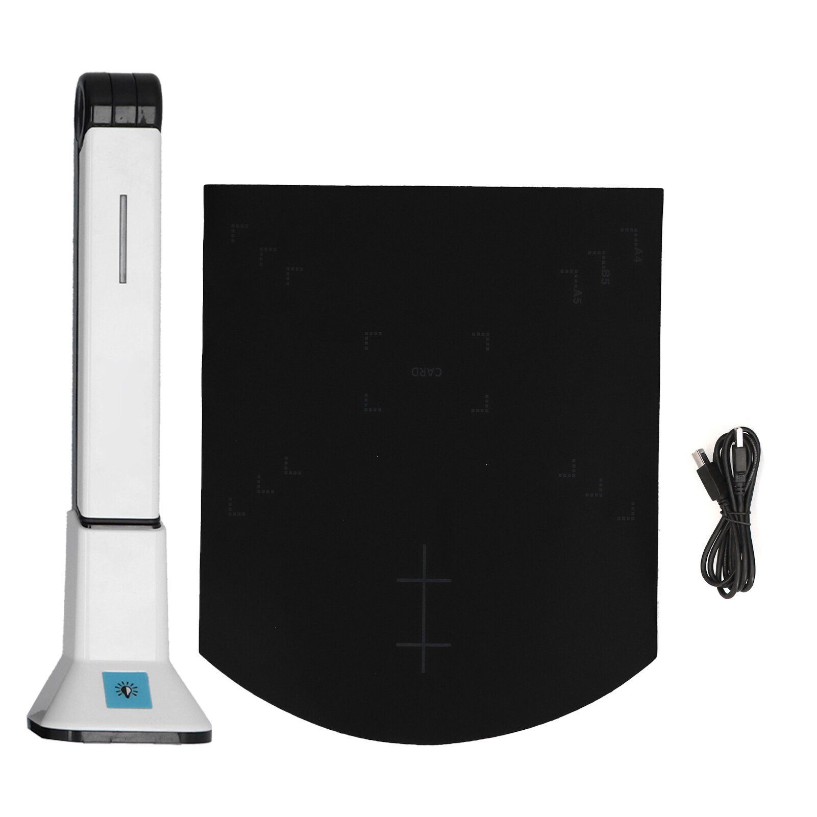 KC5M01 Сканер высокой четкости портативные складные 8 -мегапиксельные документы камера накладные сканеры Сканеры