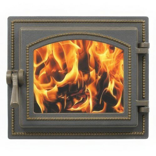 Везувий Каминная дверца Везувий 260 (бронза)