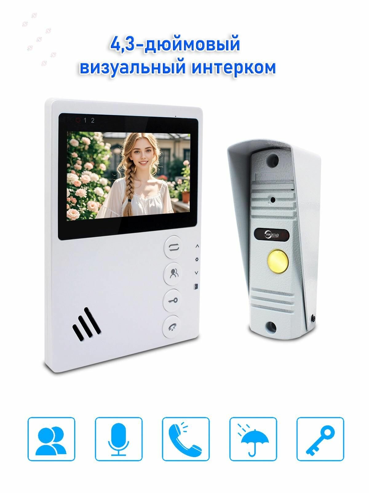 Комплект для установки домофона