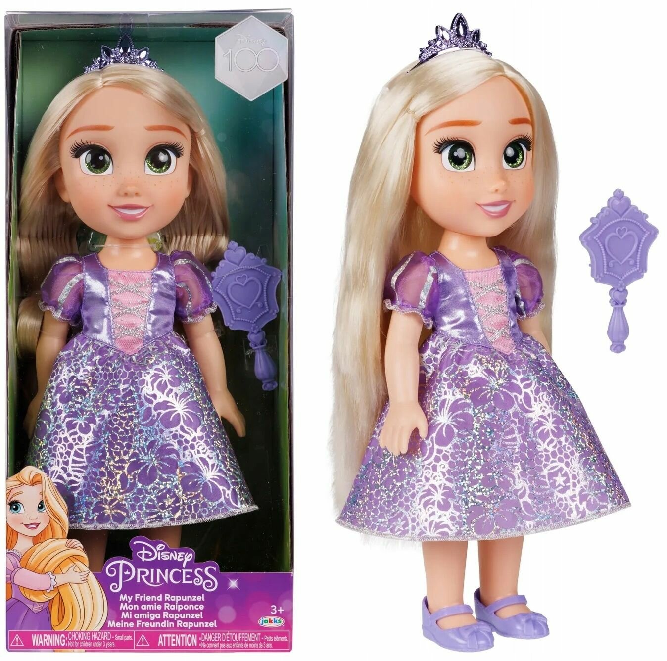 Кукла JAKKS Pacific - Кукла Disney Princess Рапунцель 35 см - 23015