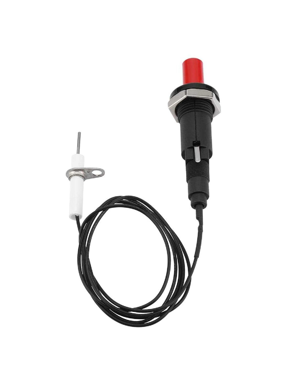 Наборы пьезоэлектрических зажиганий с кабелем, длинной кнопкой, кухонные зажигалки, аксессуары для бытовой техники, пластик