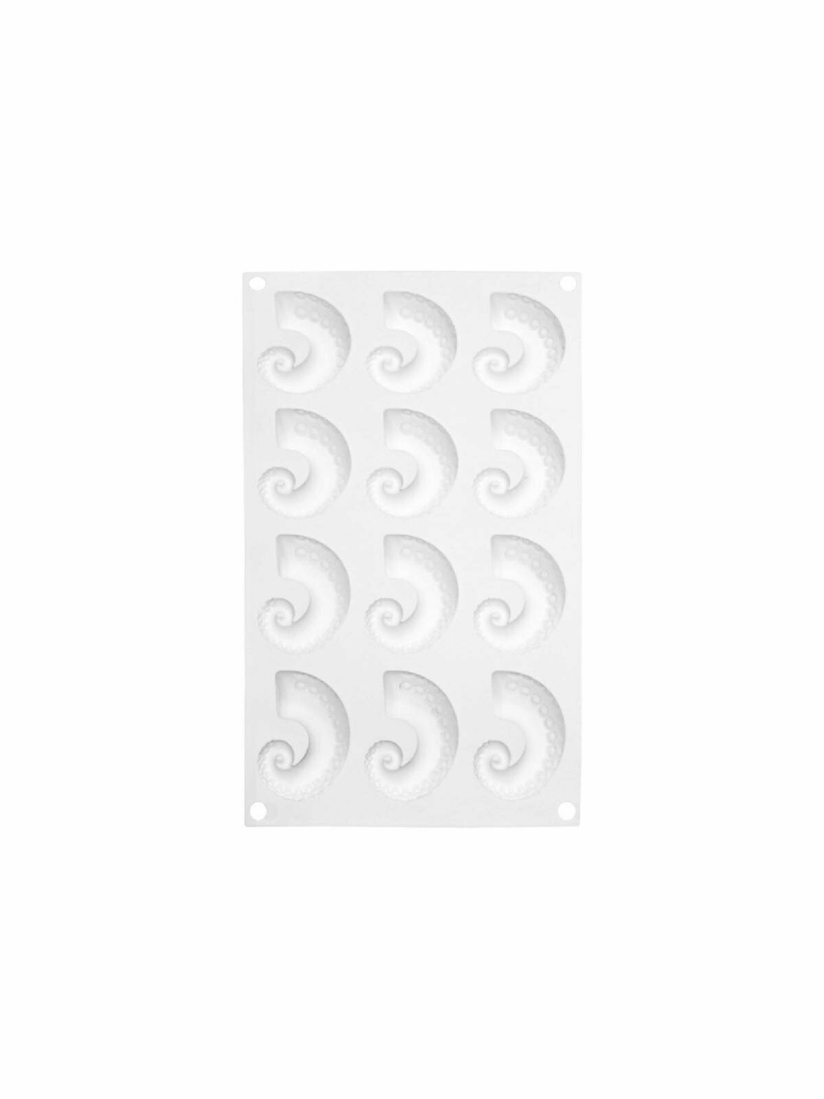 Силиконовая форма для ножек кальмара с 12 полостями, Форма для выпечки Шоколадного муссового торта